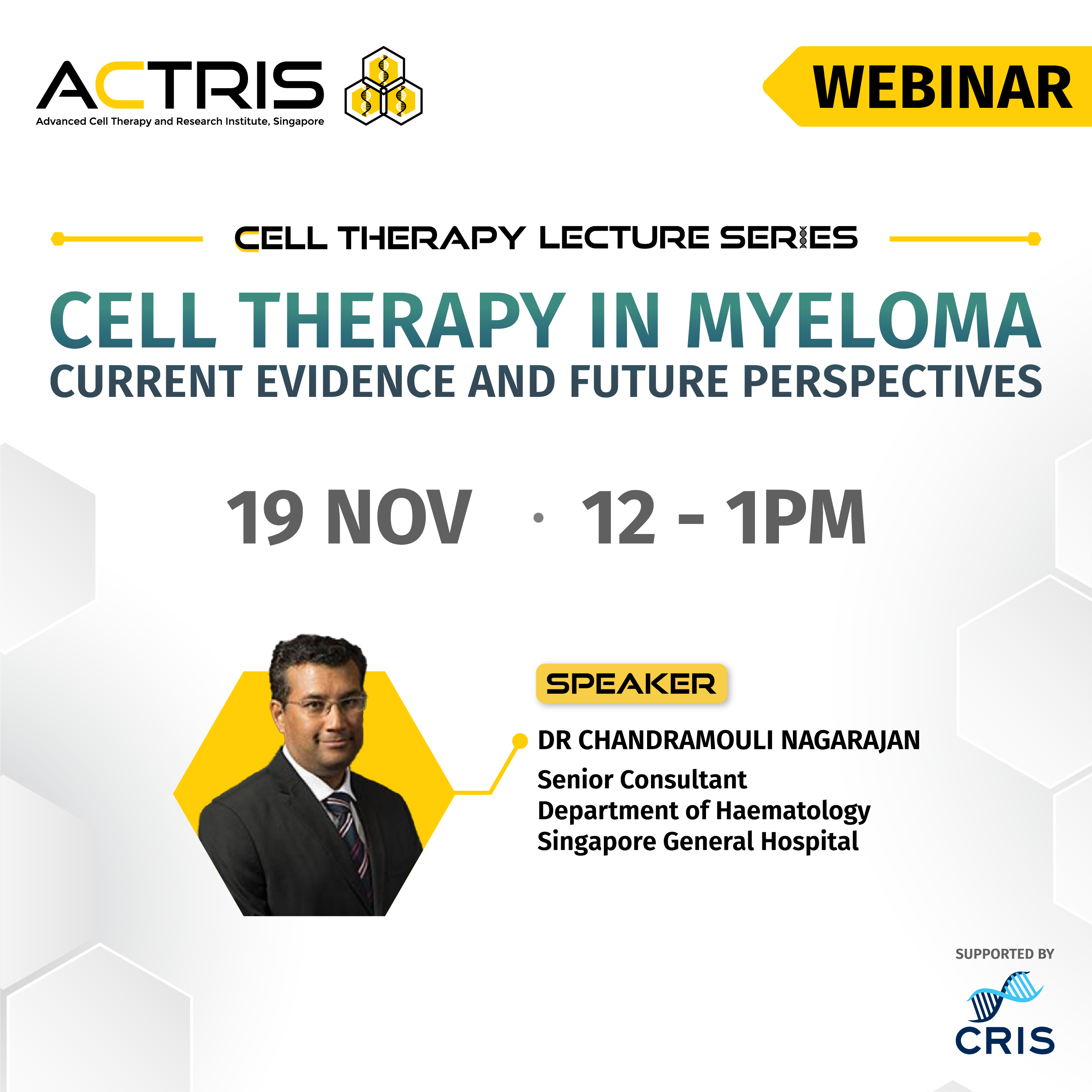 Dr Chandramouli Nagarajan Cell Therapy In Myeloma